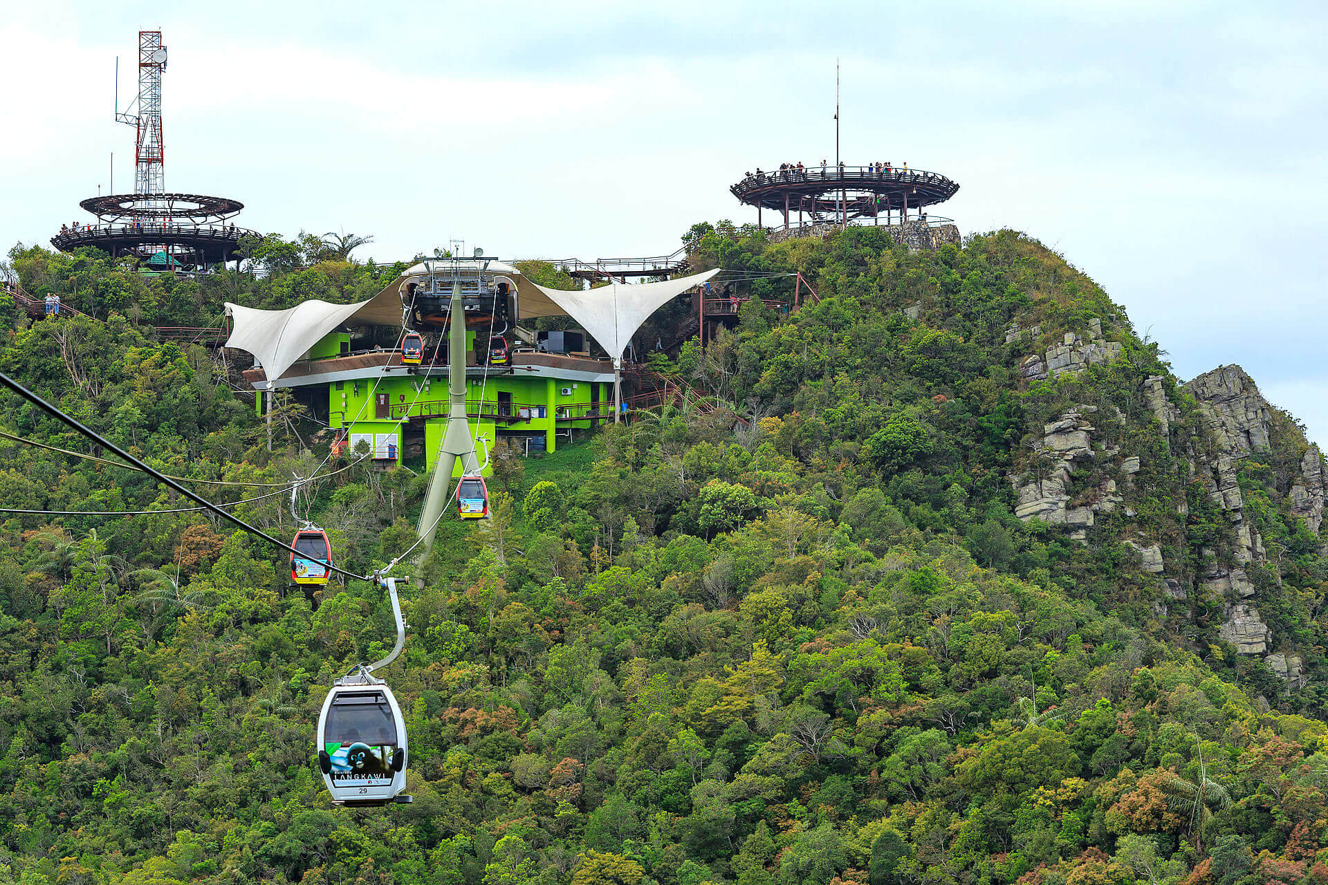 Langkawi Skycab Cable Car, SkyRex, SkyDome & 3D Art Gallery ...